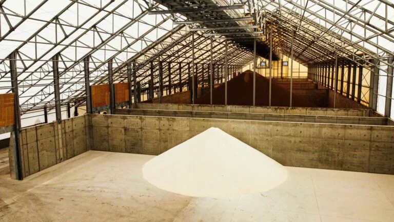 Fabric Covered Fertilizer Storage - Britespan