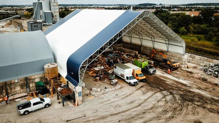 Commercial Waste Management Building - Britespan