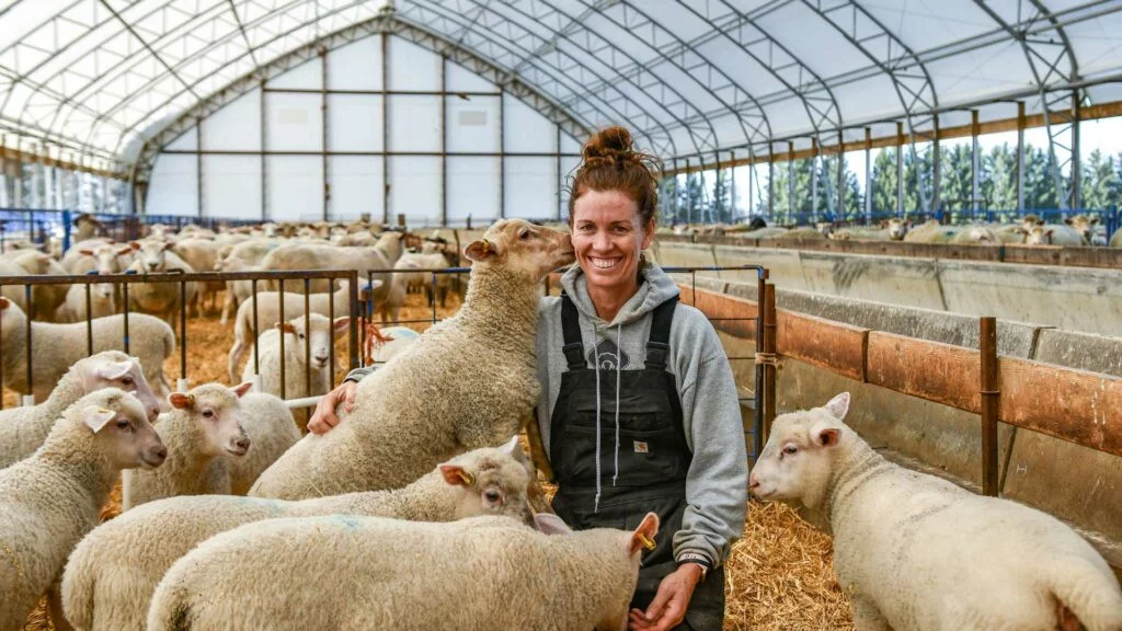 Fabric Barn for Goats and Sheep - Britespan